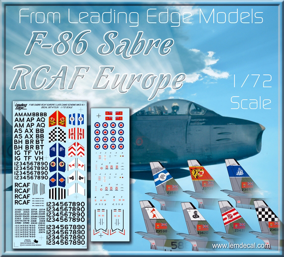 Leading Edge Models - RCAF Canadian Model Decal Printer